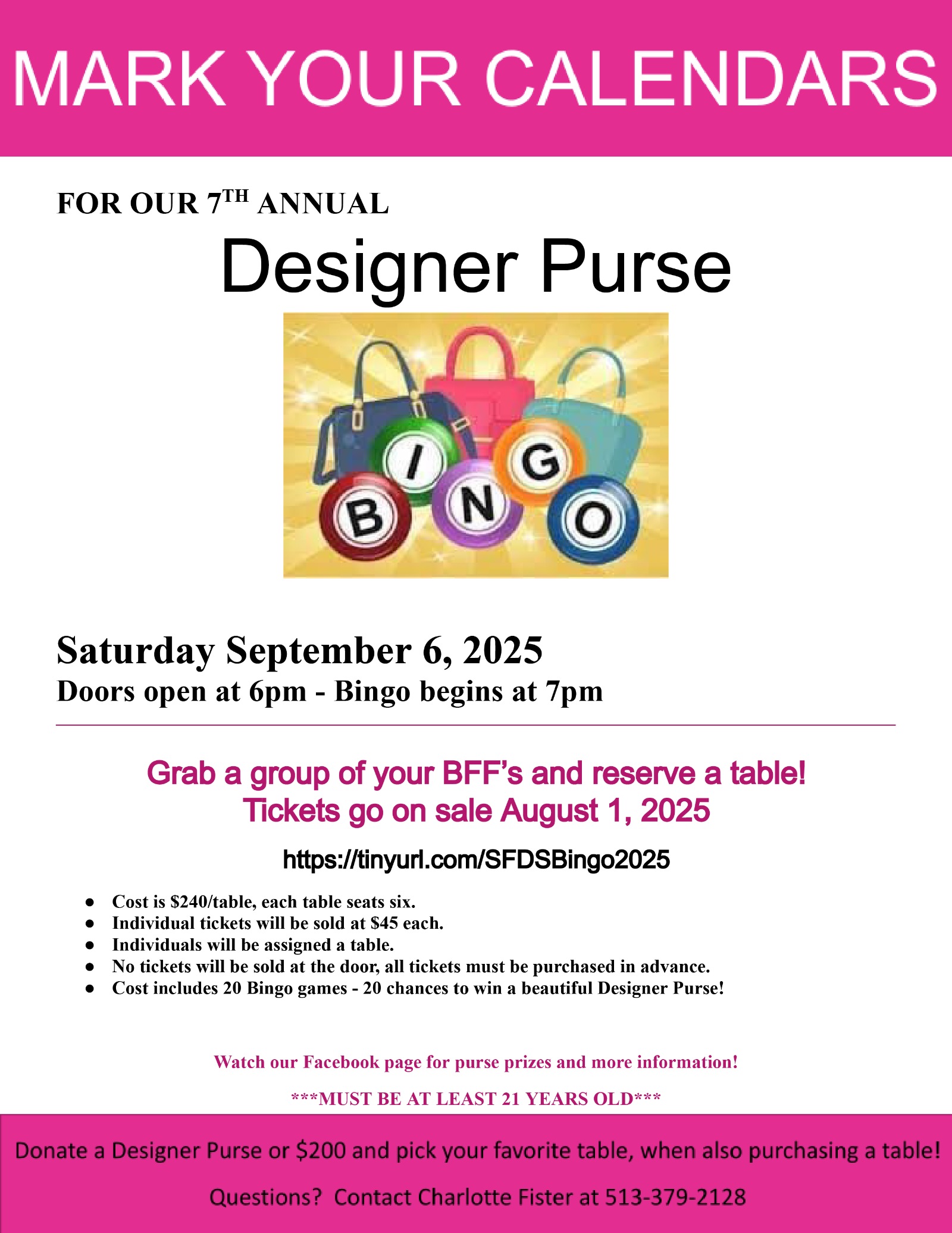 Designer Purse Bingo